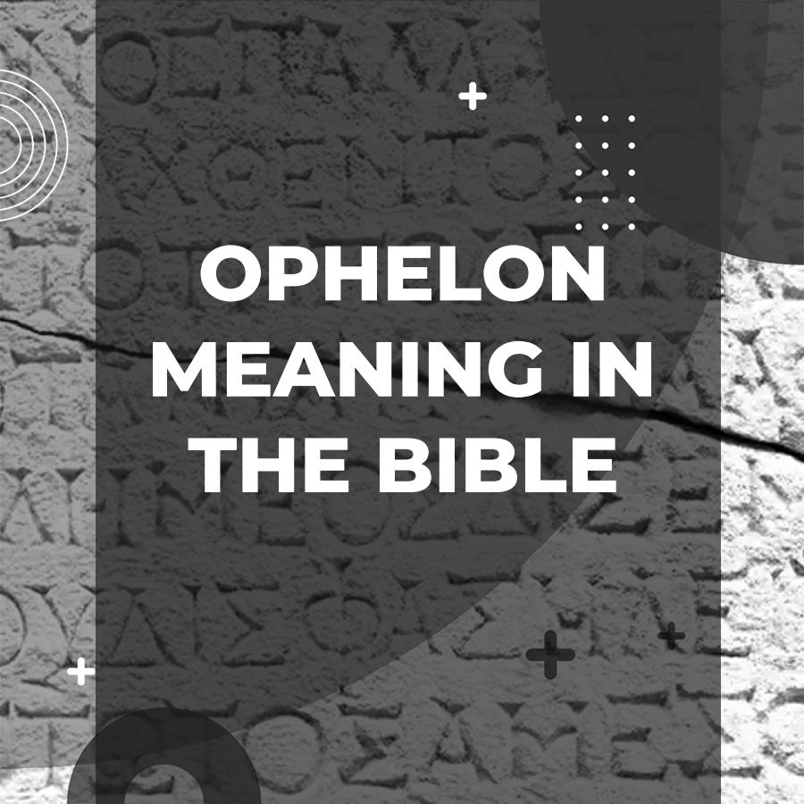Exploring the Meaning of Ophelon in Greek - Ministry Voice