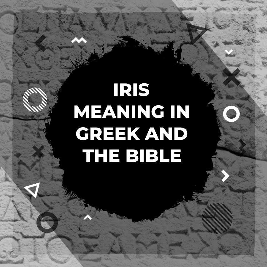 Exploring the Meaning of Iris in Greek - Ministry Voice